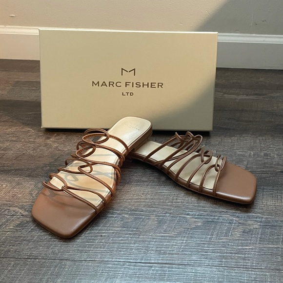 Marc Fisher | Shoes | Marc Fisher Ltd Marcia Slide Sandals | Poshmark